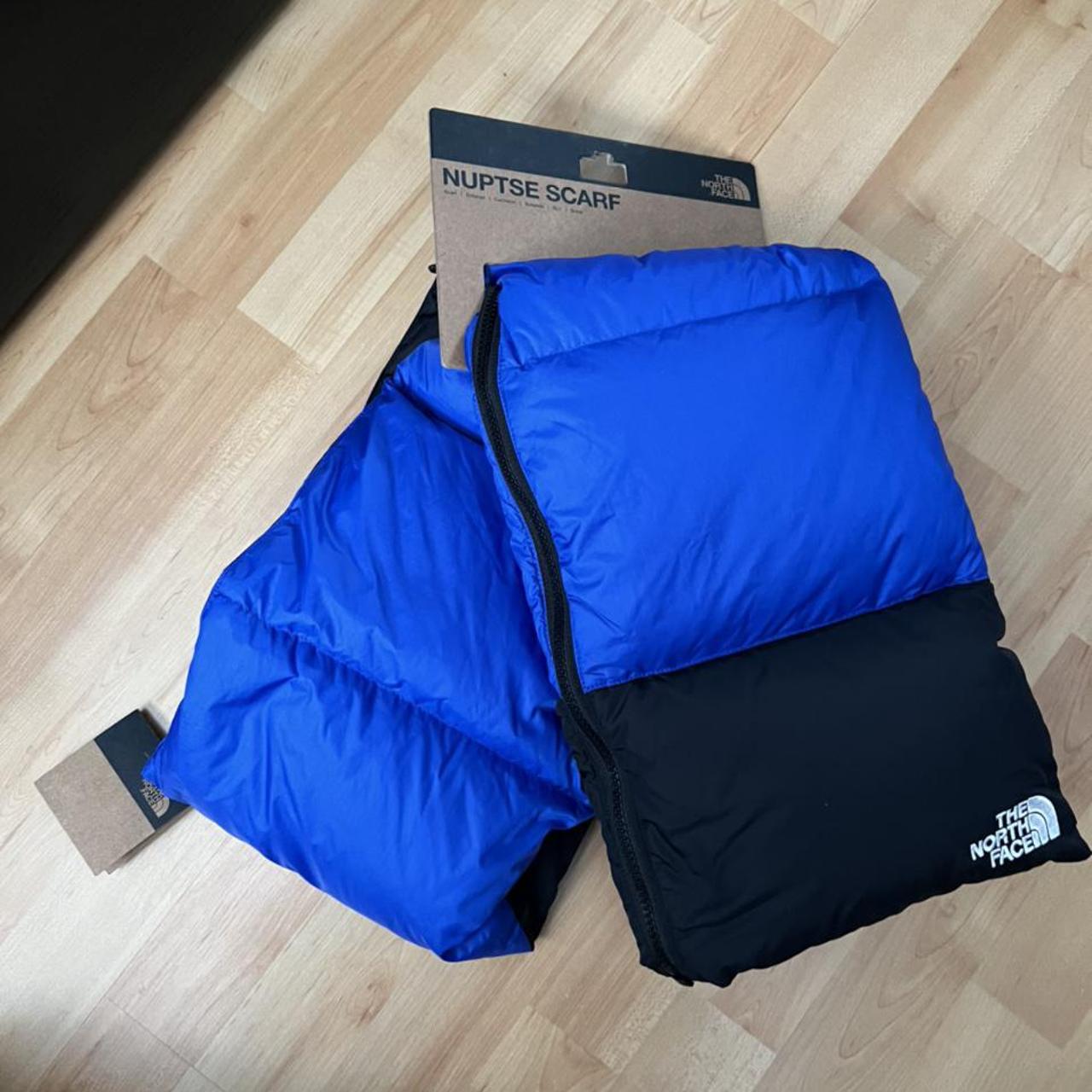Brand New, never used, tags on blue Nuptse... - Depop