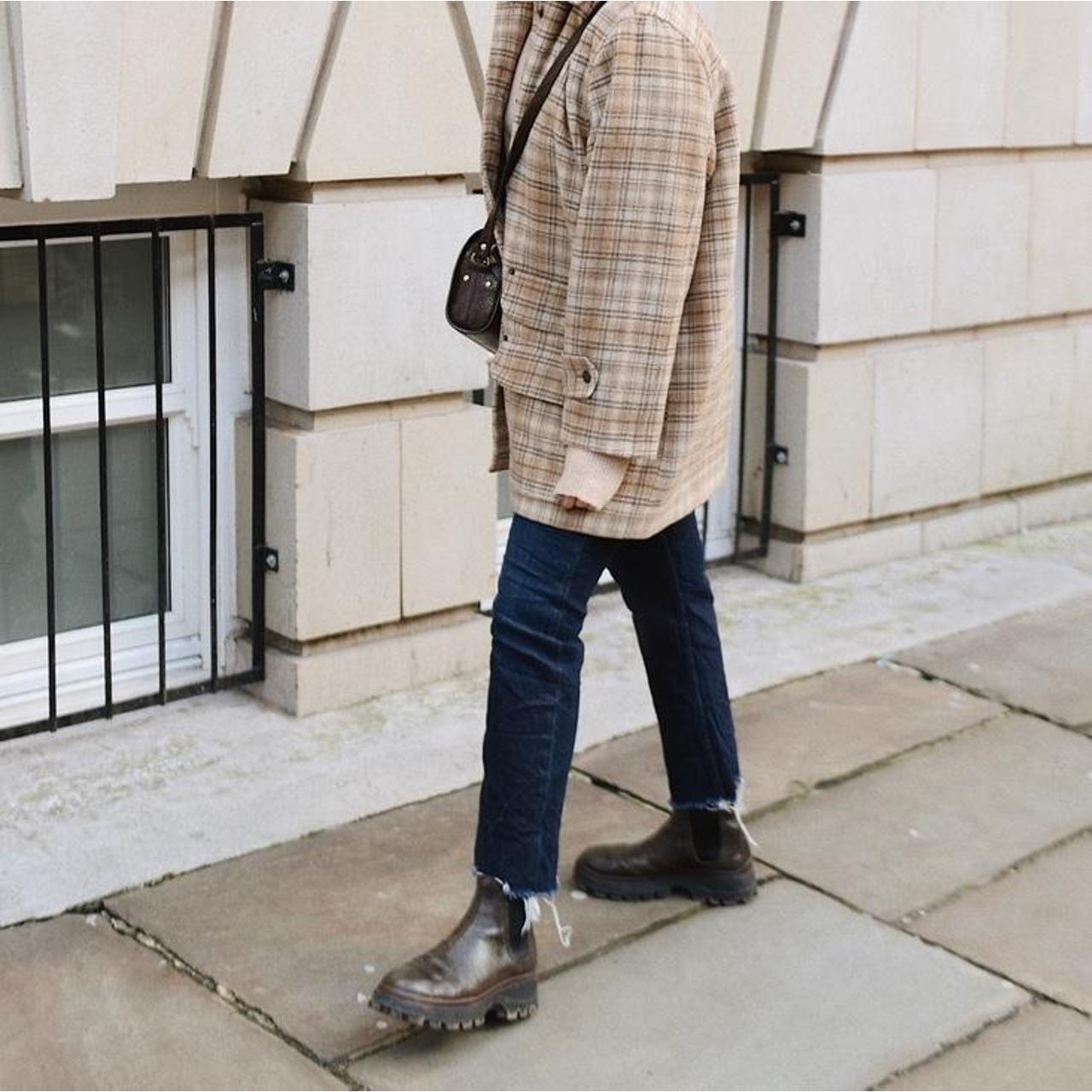 REDONE JEANS - indigo stove pipe style! Only worn a... - Depop