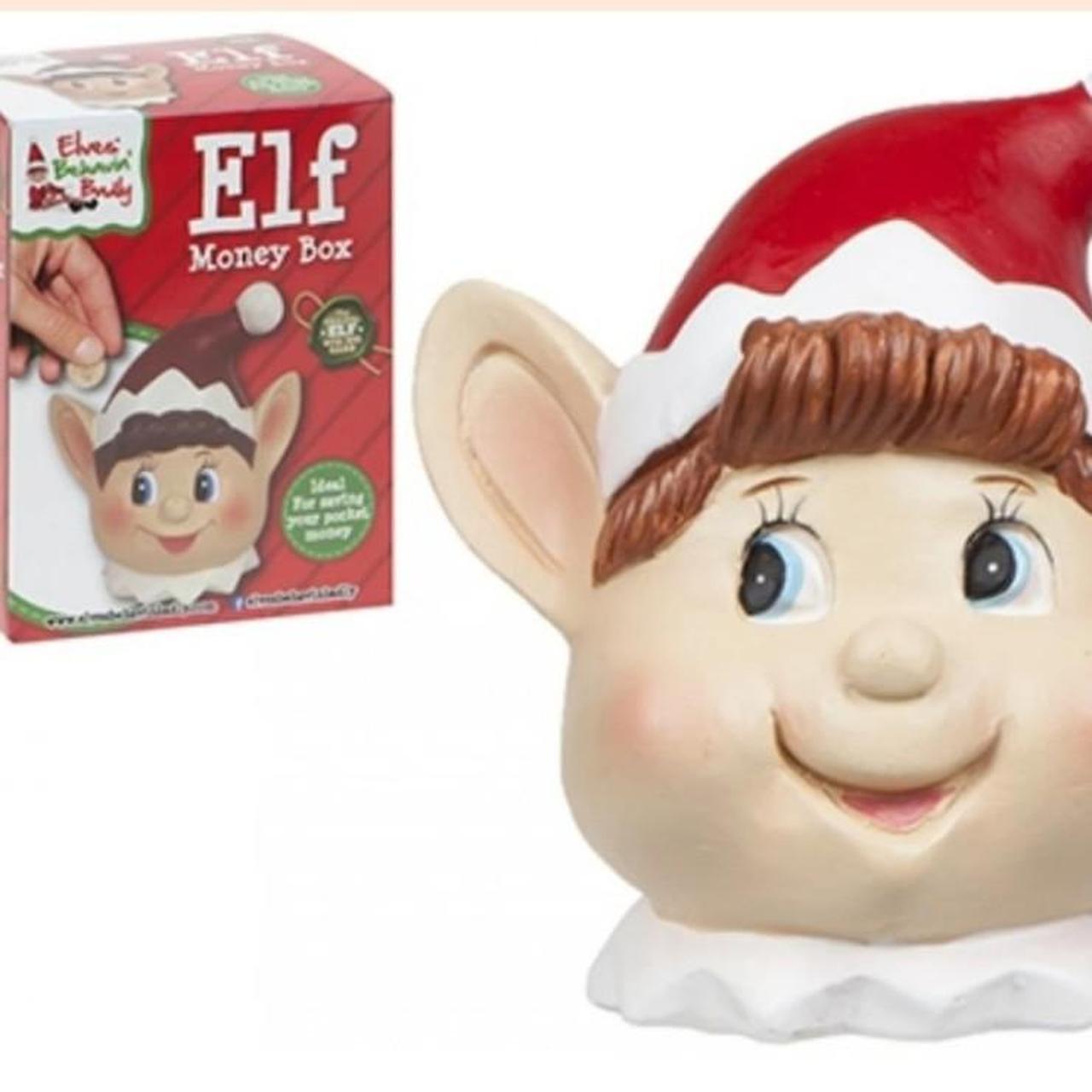 Elf money box New in box Perfect stocking... - Depop