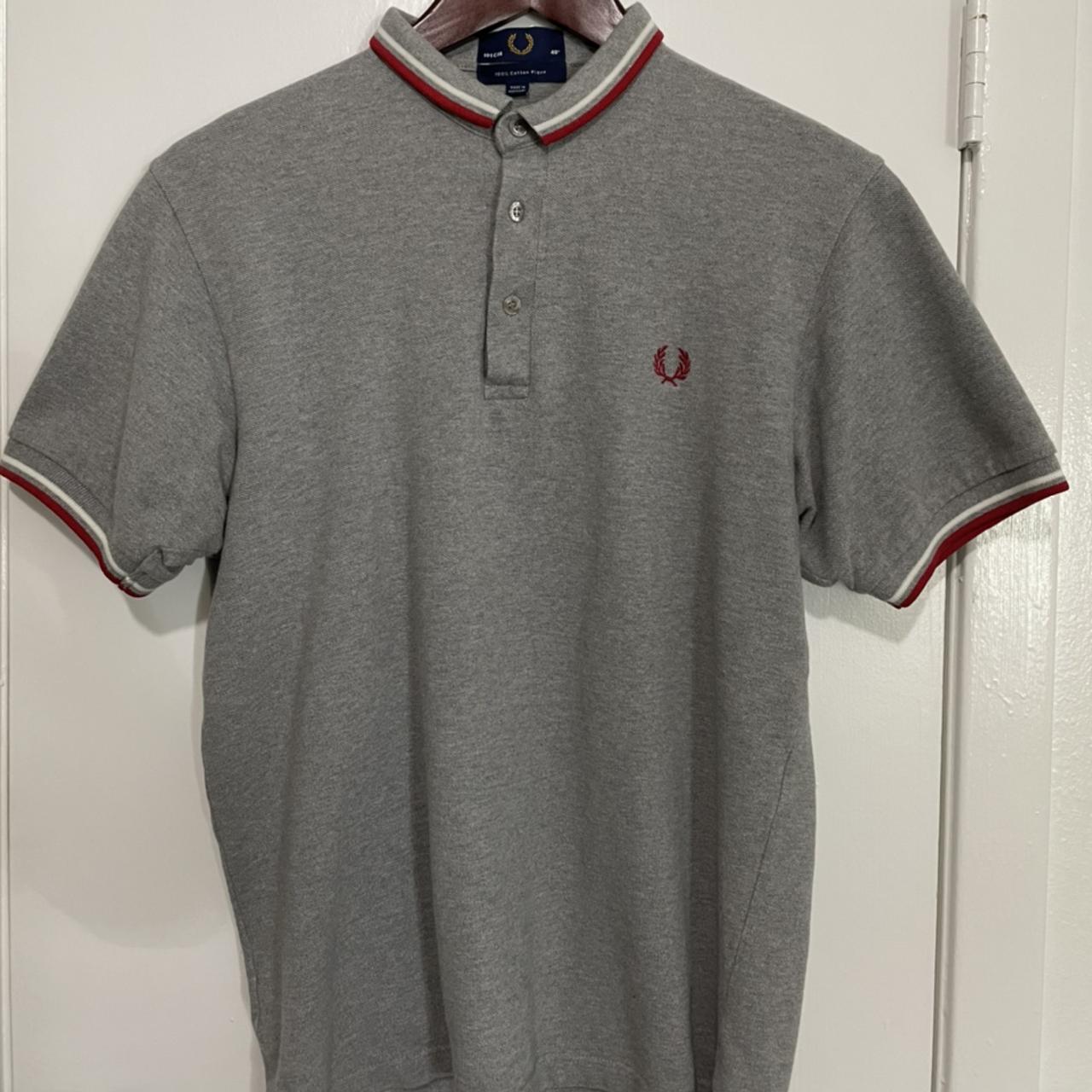 Fred Perry Men's Grey Shirt | Depop