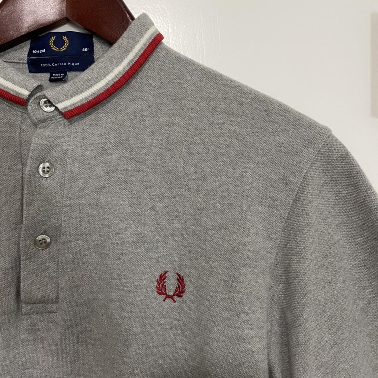 Fred Perry Men's Grey Shirt | Depop