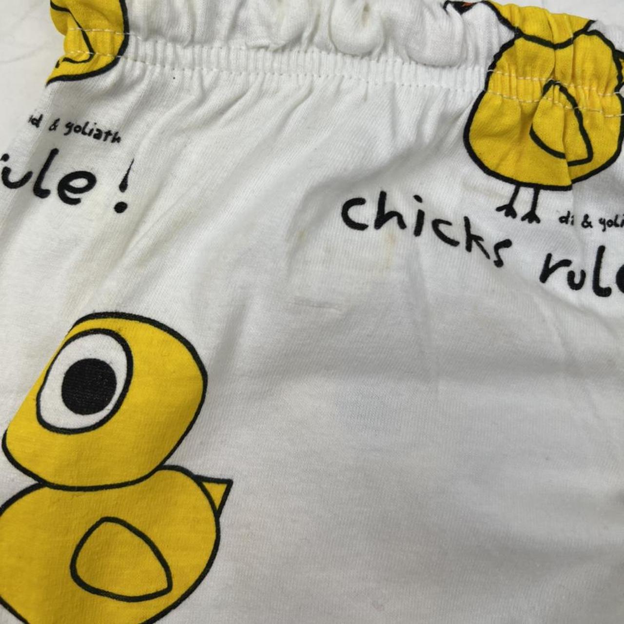 David & Goliath pajama pants mall goth / emo kid... - Depop