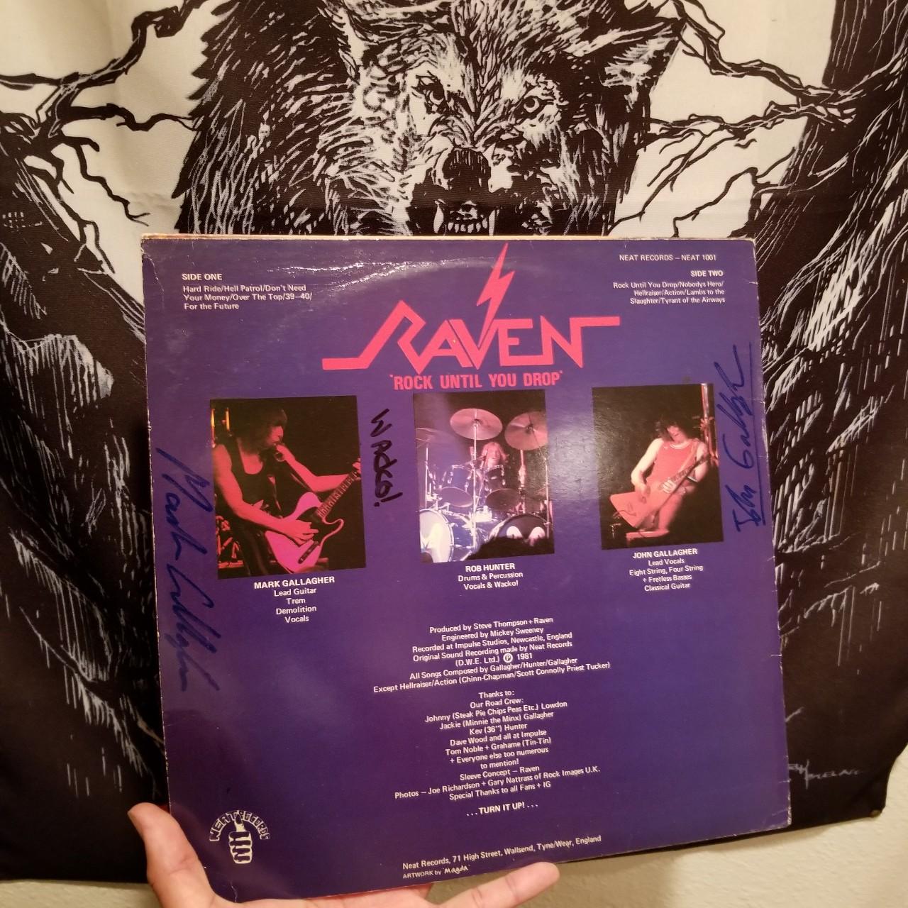 RAVEN Original 1981 Neat Records "Rock Until You... - Depop
