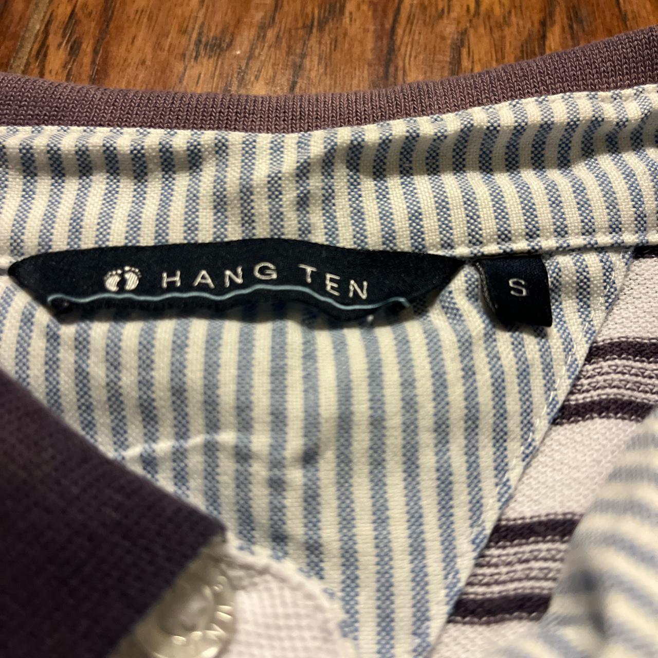 Vintage Hangten Collared T - size small - good... - Depop