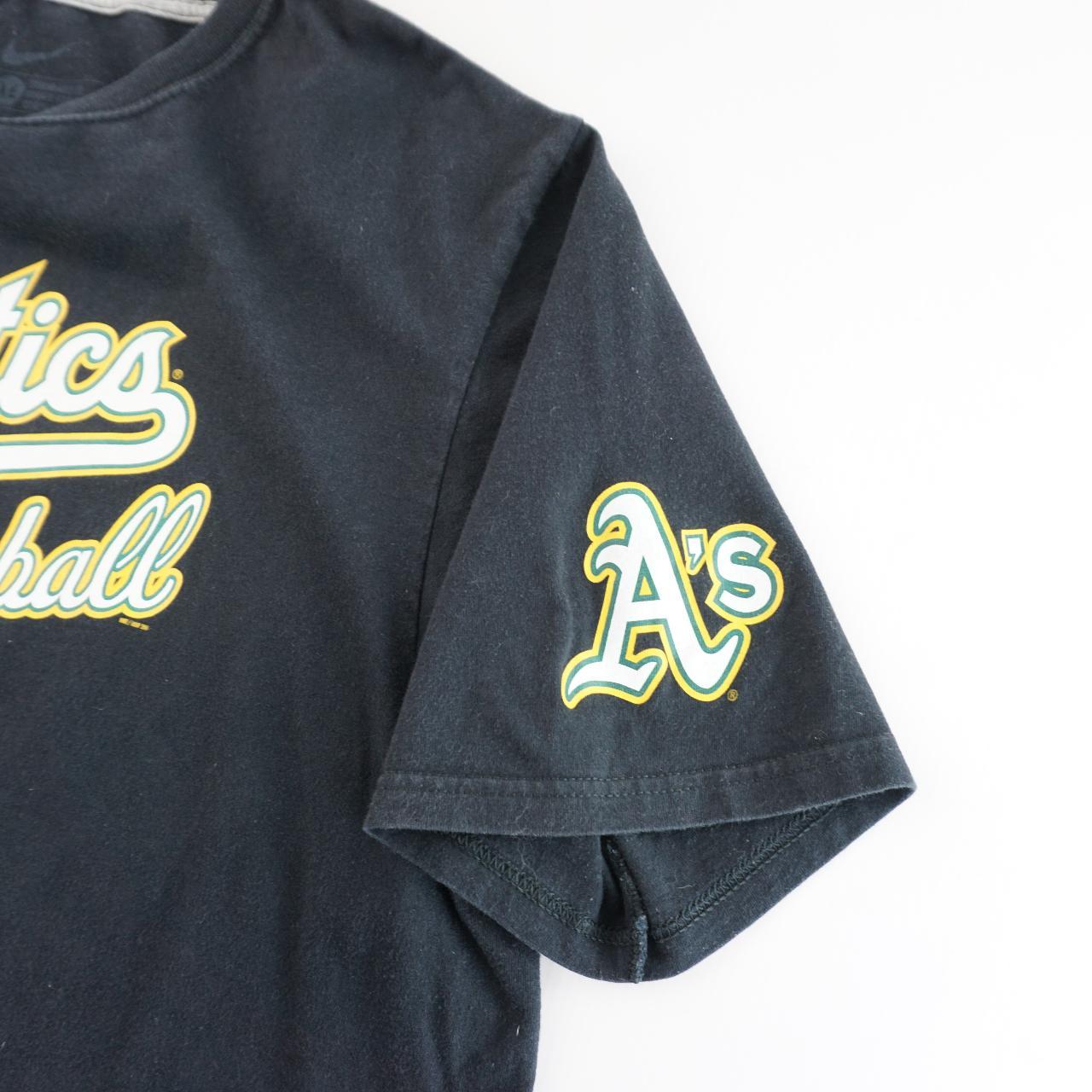 Y2K Nike Team Oakland Athletics Baseball T Shirt -... - Depop