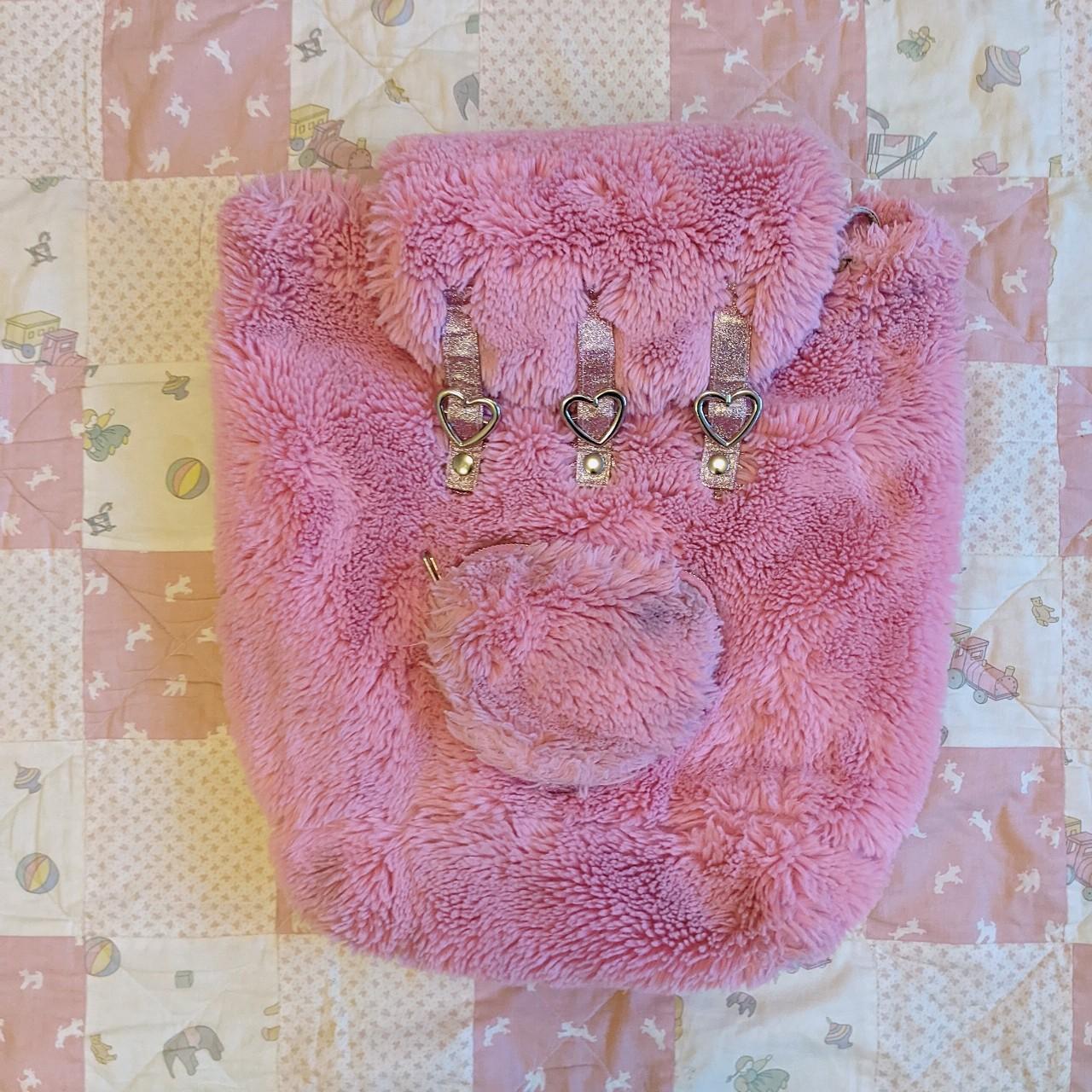 💖 Lazy Oaf Fluffy Backpack 💖 RRP around... | Depop