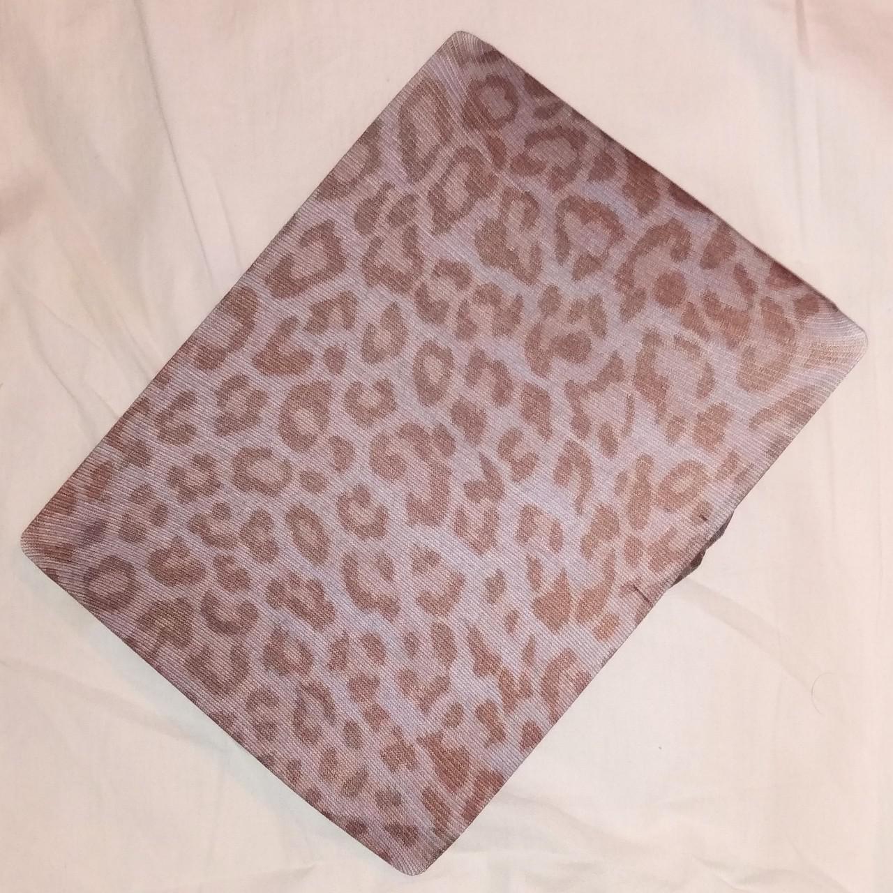 Footless leopard tights in grey. Approx 70 denier,... - Depop