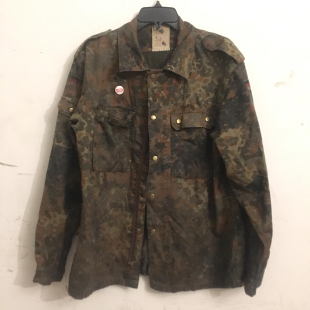 German flecktarn camo light jacket. My fav camo... - Depop