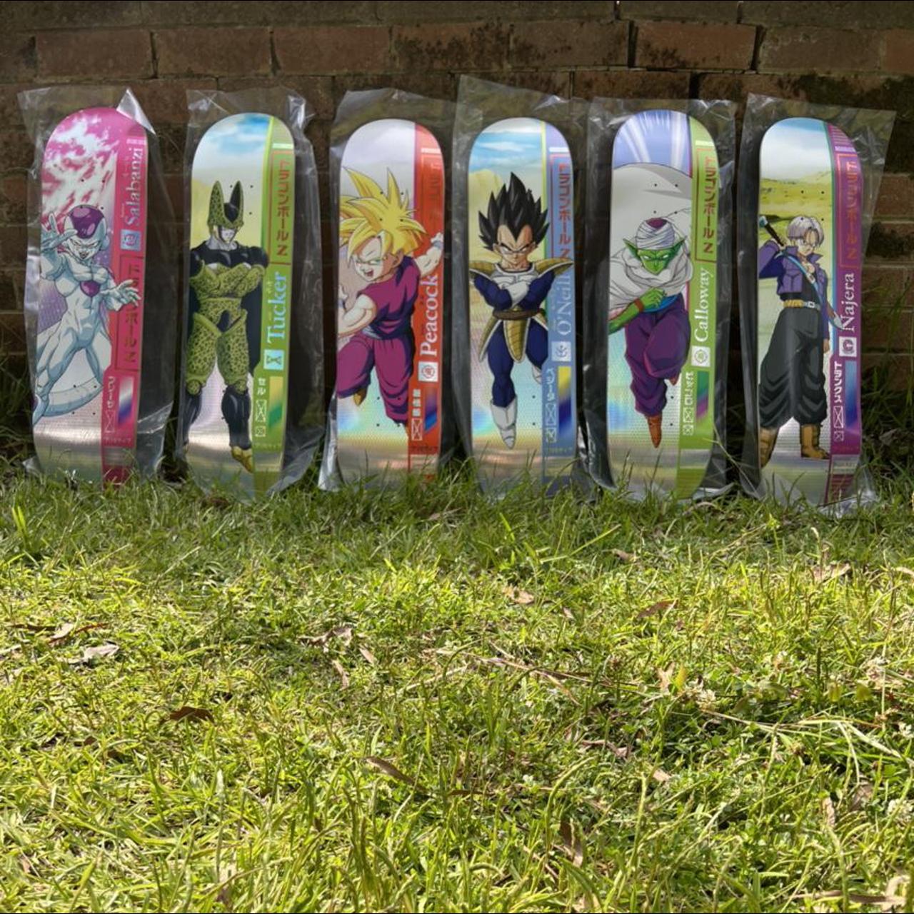 Primitive Dragon Ball Z entire series of 10 boards... - Depop