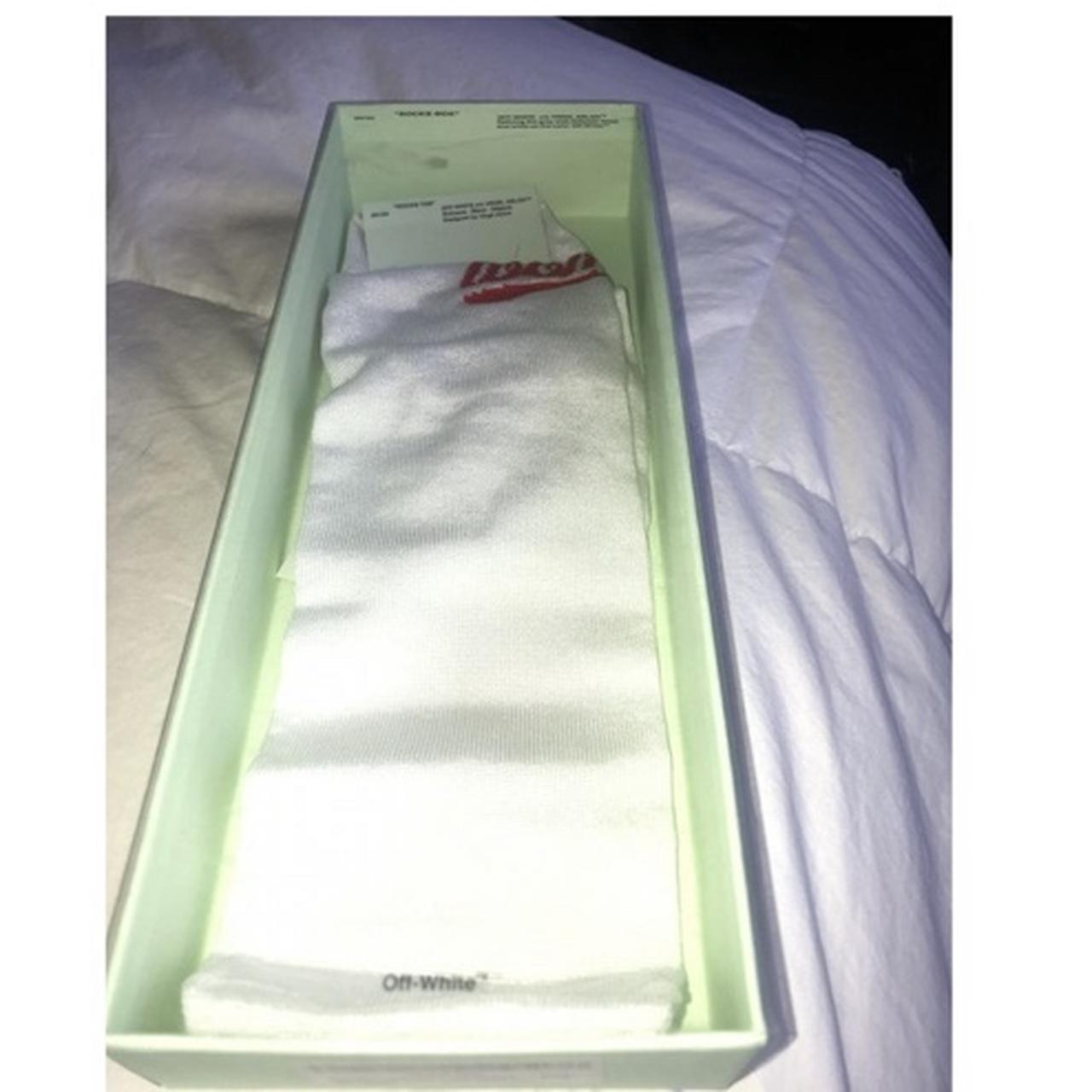 Off white ‘woman’ socks. Brand new with tags and off... - Depop