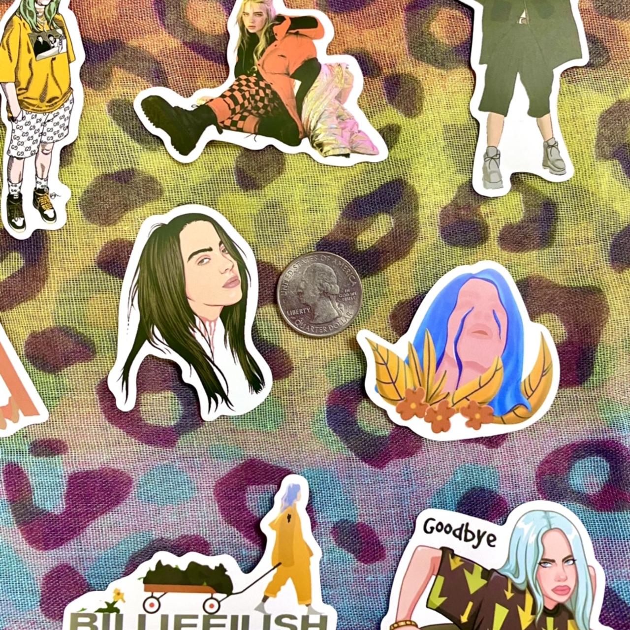 Brand NEW Billie Eilish stickers. 2 for $1. The... - Depop