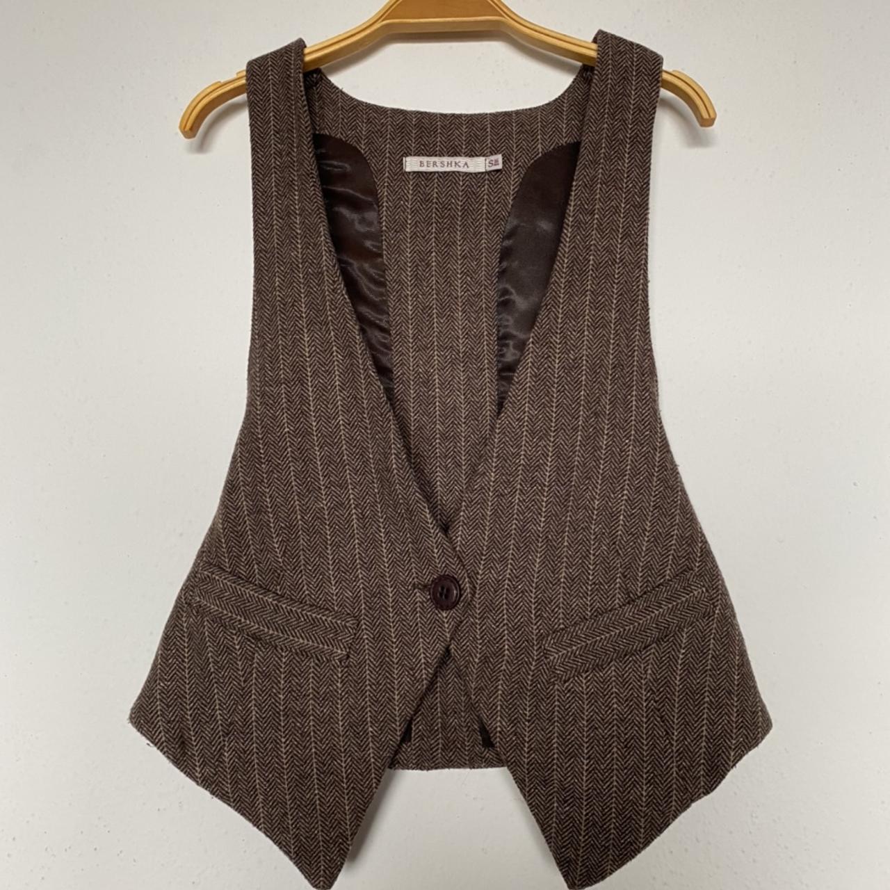 Wool west in classic style, by Bershka. Color:... - Depop