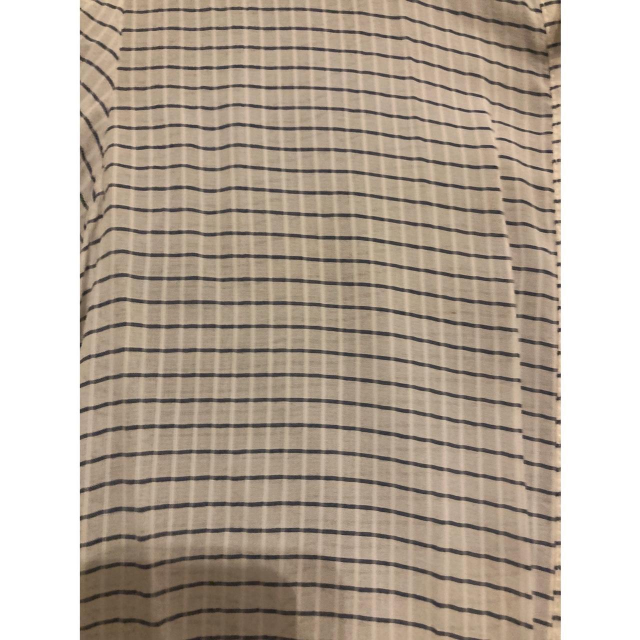 Super cute window pane check blouse. Small ruffles... - Depop