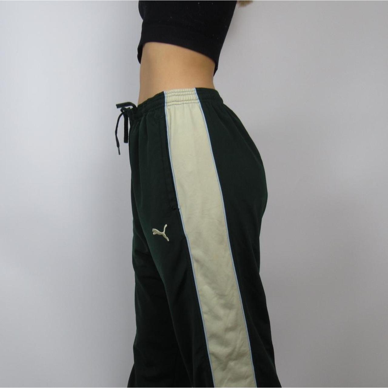 Puma Men's Green and Blue Joggers-tracksuits | Depop