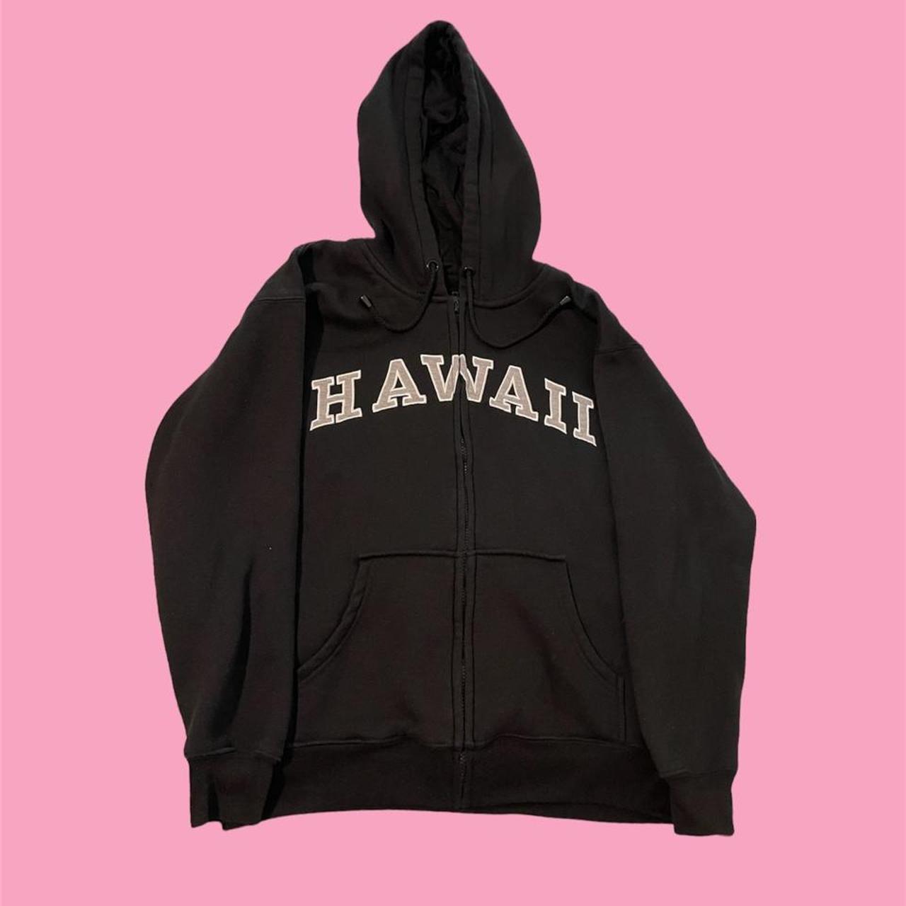 Hawaii zip hoodie! 🌴🌺 (Size M) Super cute and warm... - Depop
