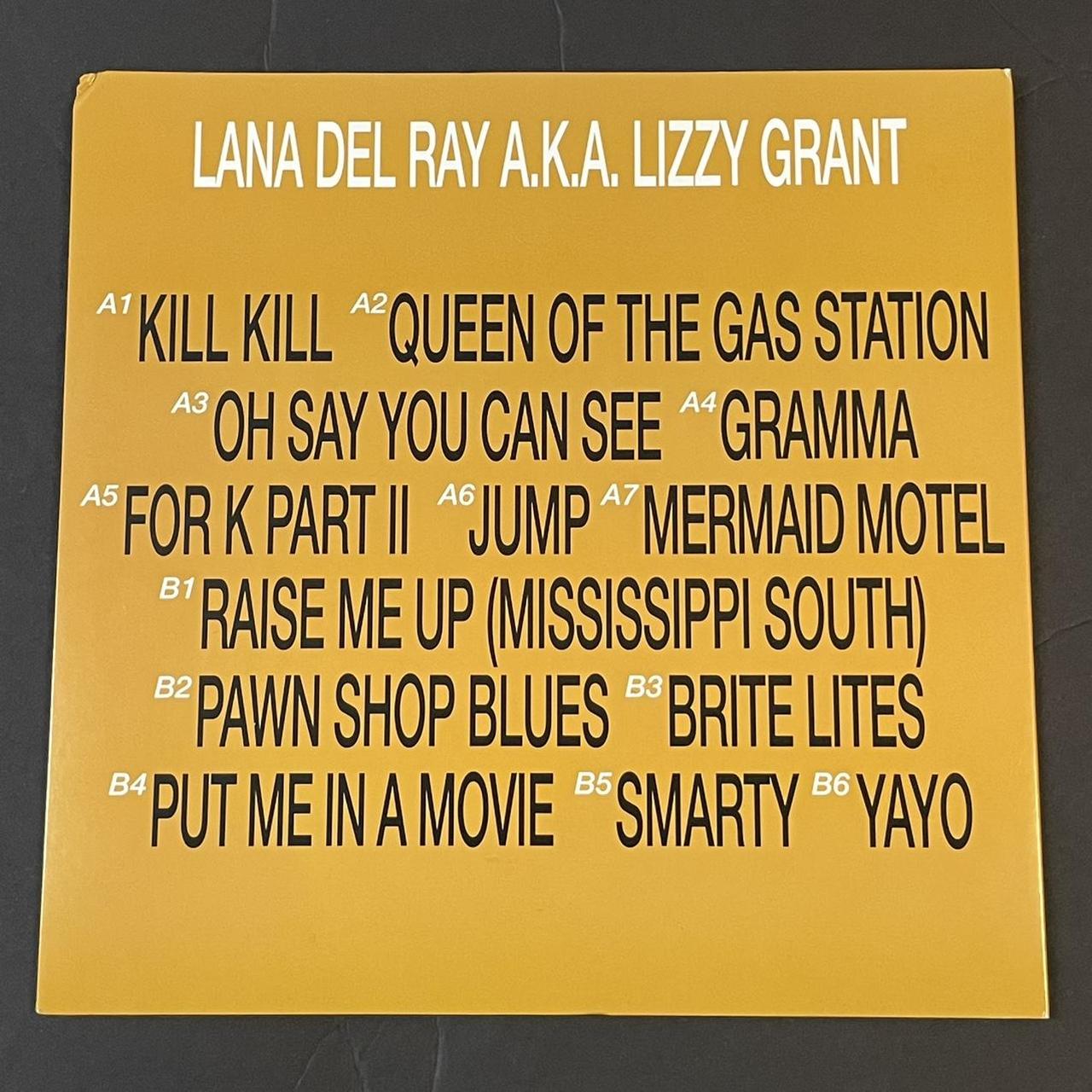 Lana Del Rey A.K.A. Lizzie Grant 1LP Black... - Depop
