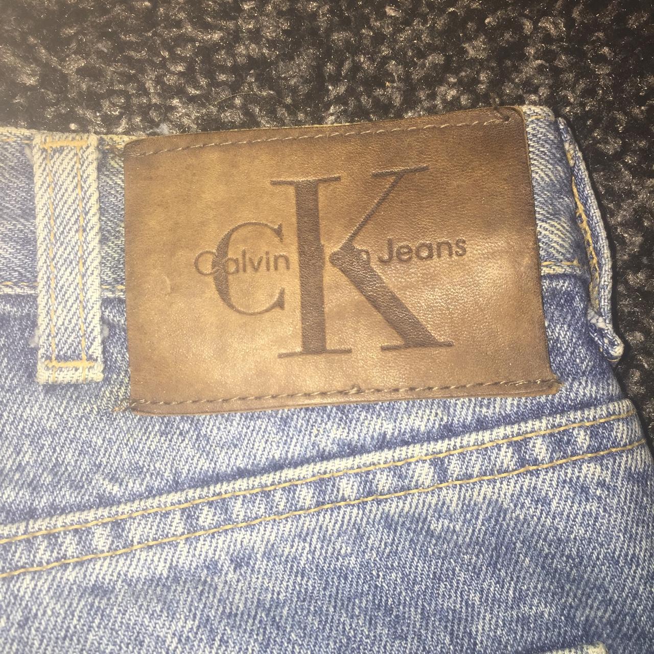CALVIN KLEIN !! loose fitting denim jeans,... - Depop