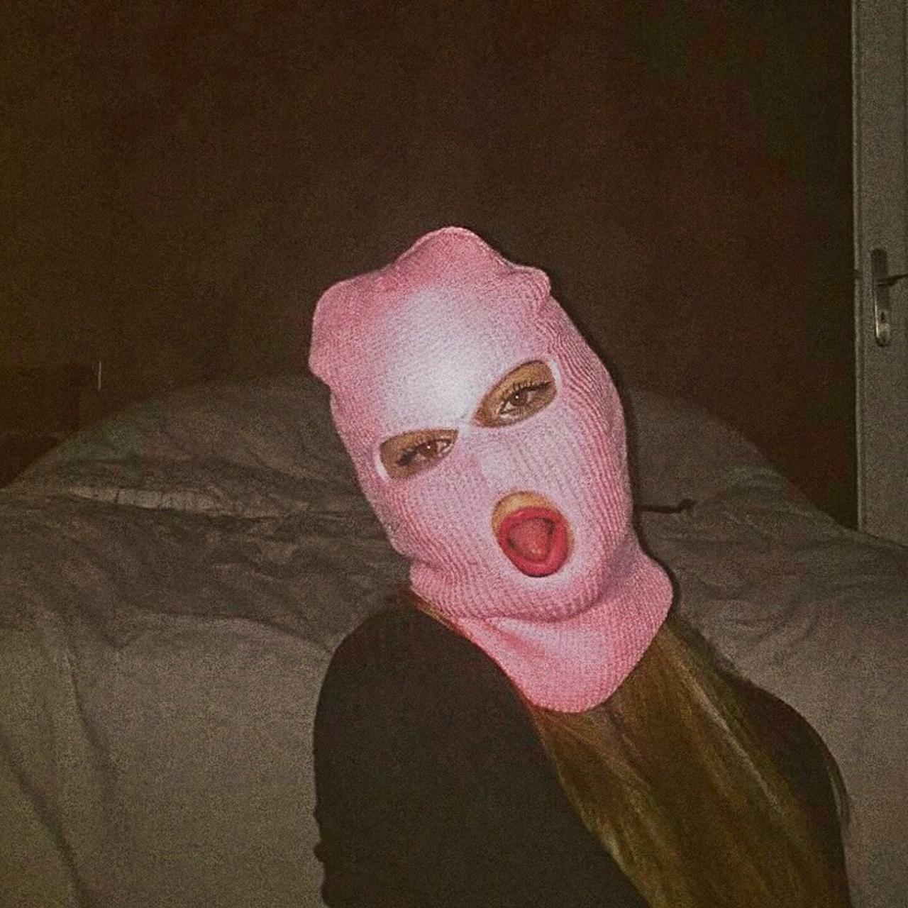 Pink ski mask ️3 left in stock ️ Free shipping... - Depop
