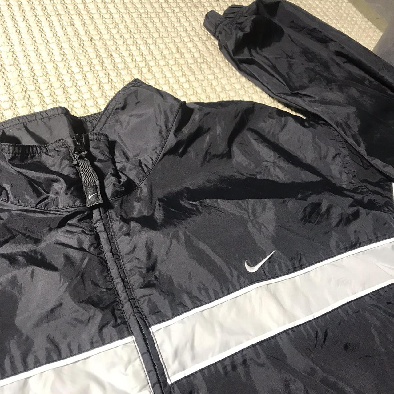 Nike Training Jacket with Grey Fleece... - Depop