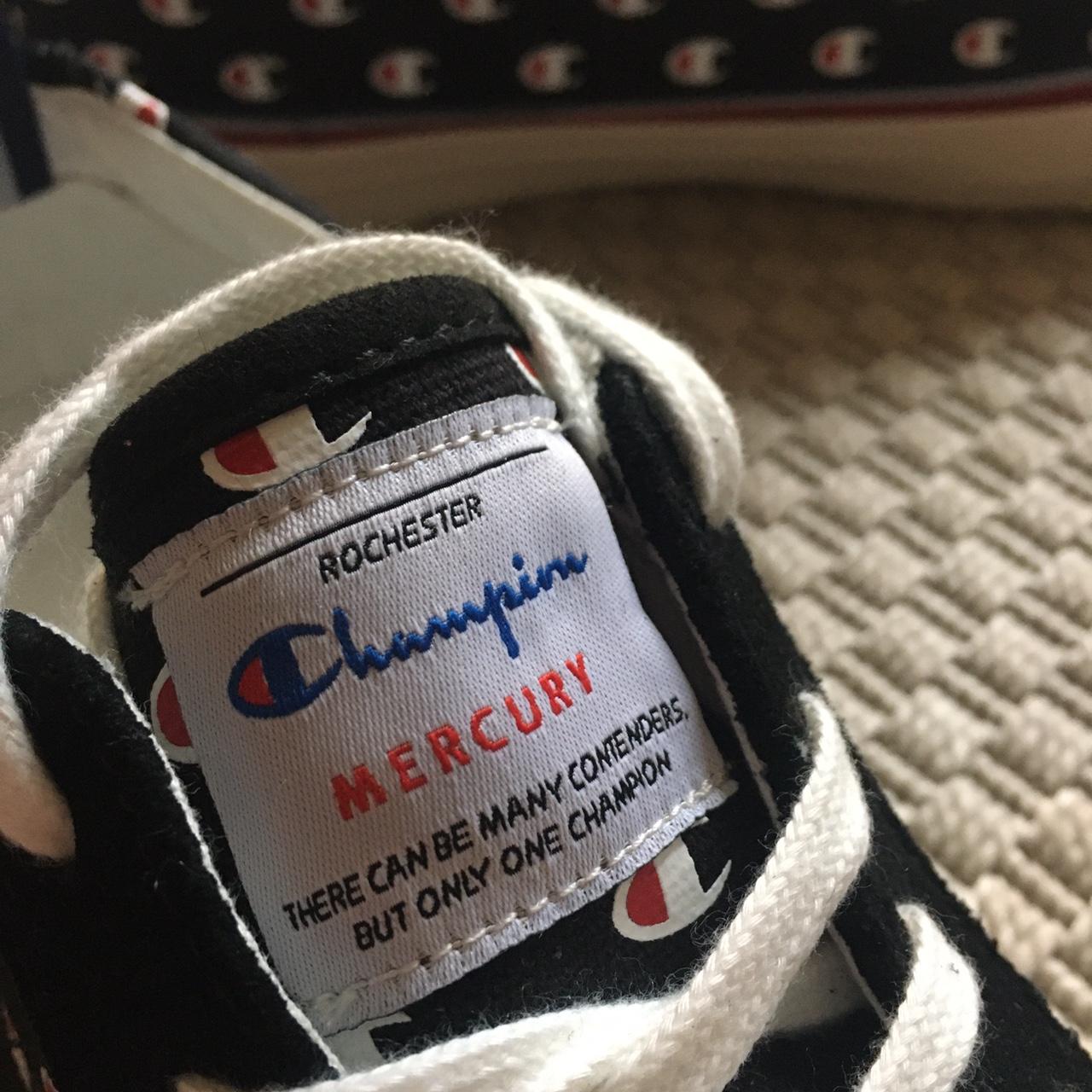 Champion “Mercury” All over print trainers. Brand... - Depop