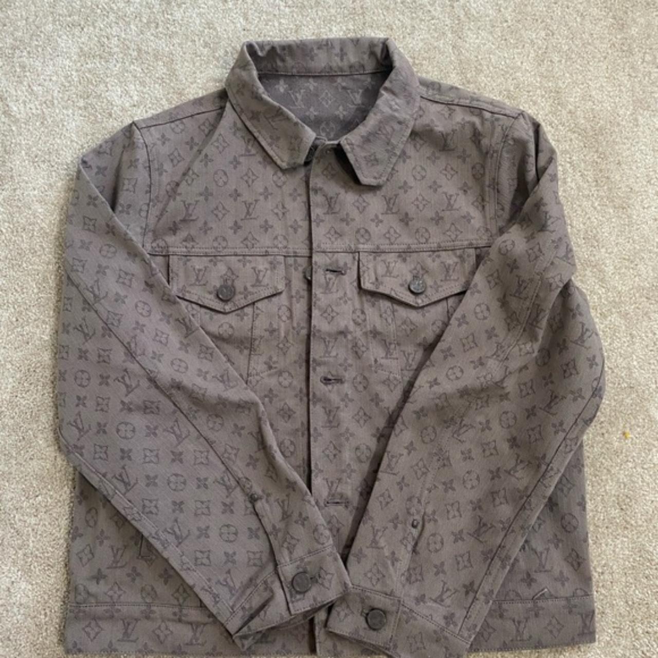 Louis Vuitton Men's Grey Jacket | Depop