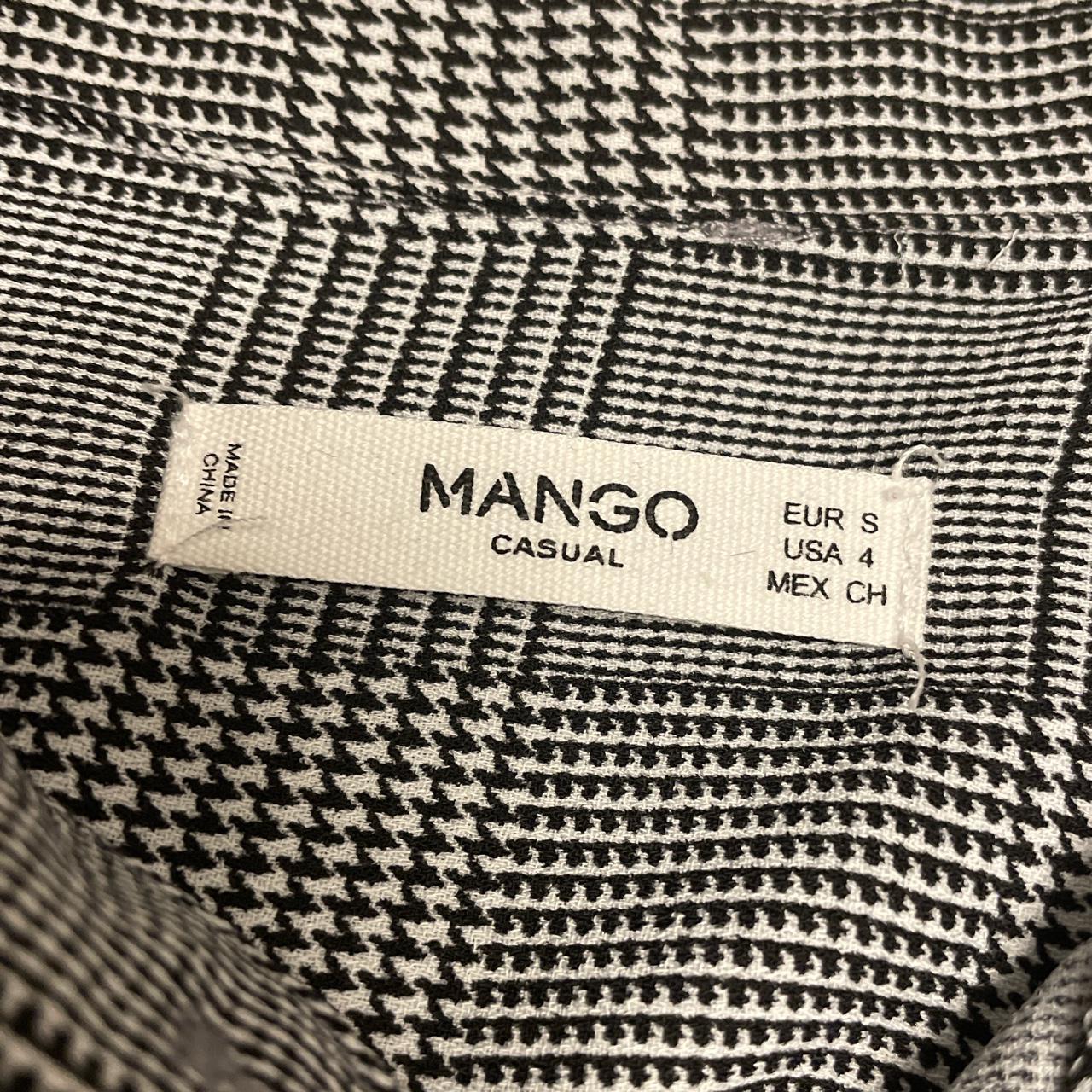 Mango workwear belted shirt dress • Length: midi... - Depop