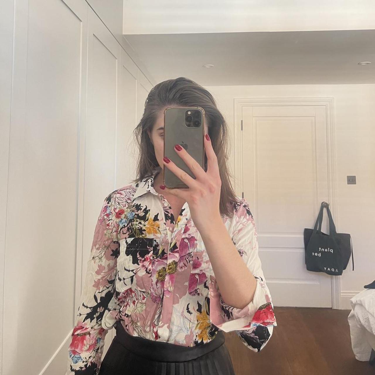 Floral Warehouse Shirt Size 6 - Depop