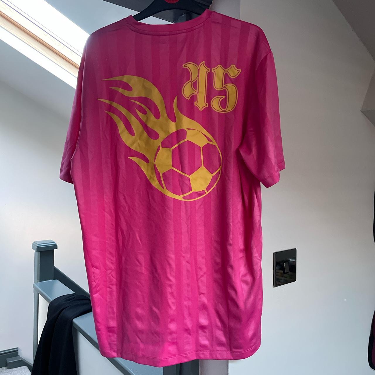 ASOS 4505 pink football jersey, size medium. I love... - Depop