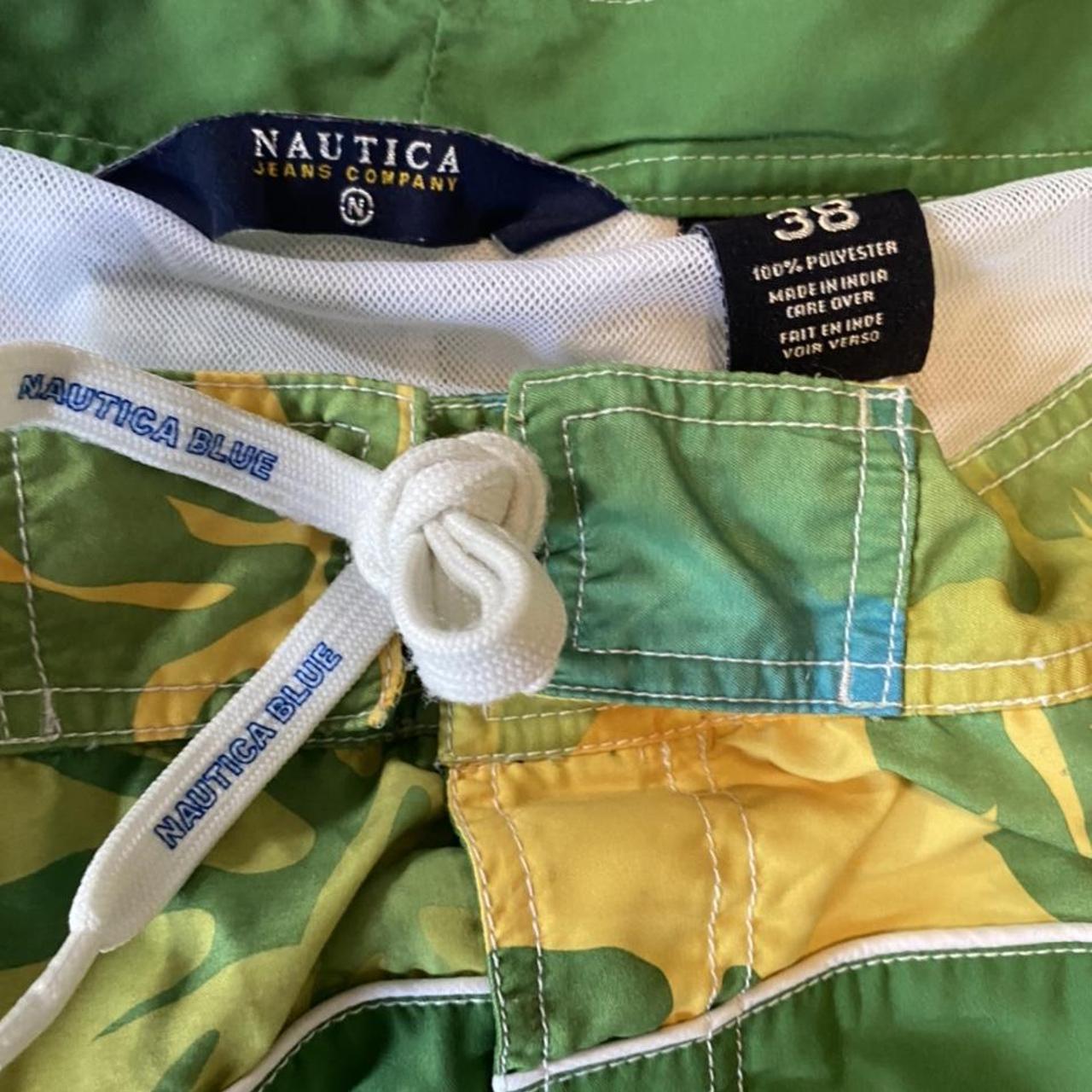Y2K Nautica Swim Trunks - Depop