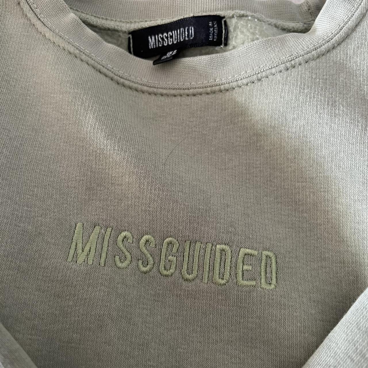 Pistachio green MISSGUIDED oversized sweater - no... - Depop