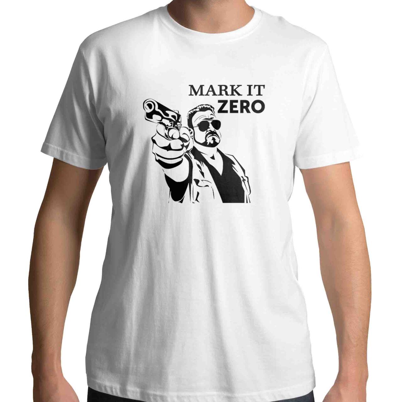 Mark It Zero T-shirt Inspired by the Big Lebowski A... - Depop