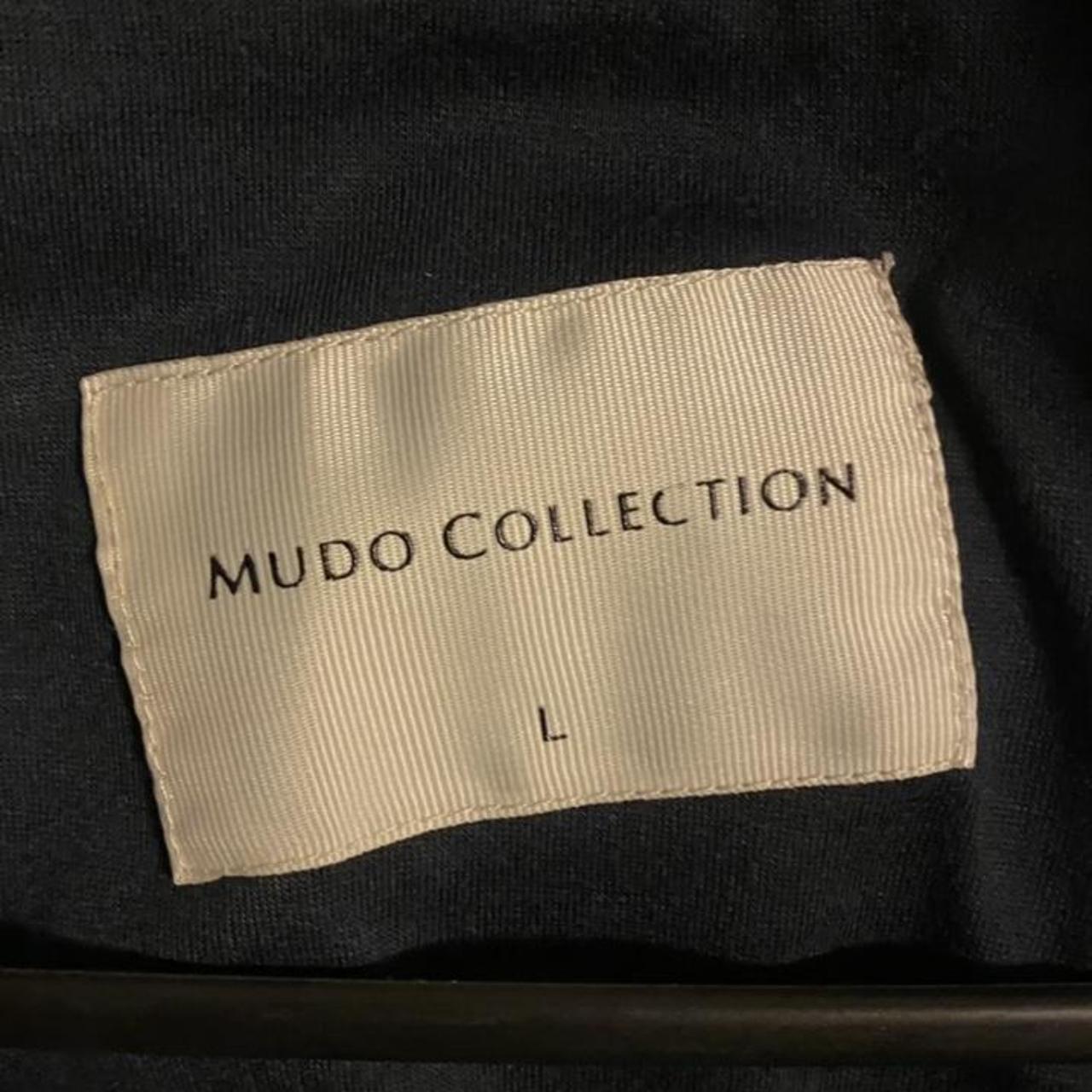green mudo collection jacket barley worn size... - Depop