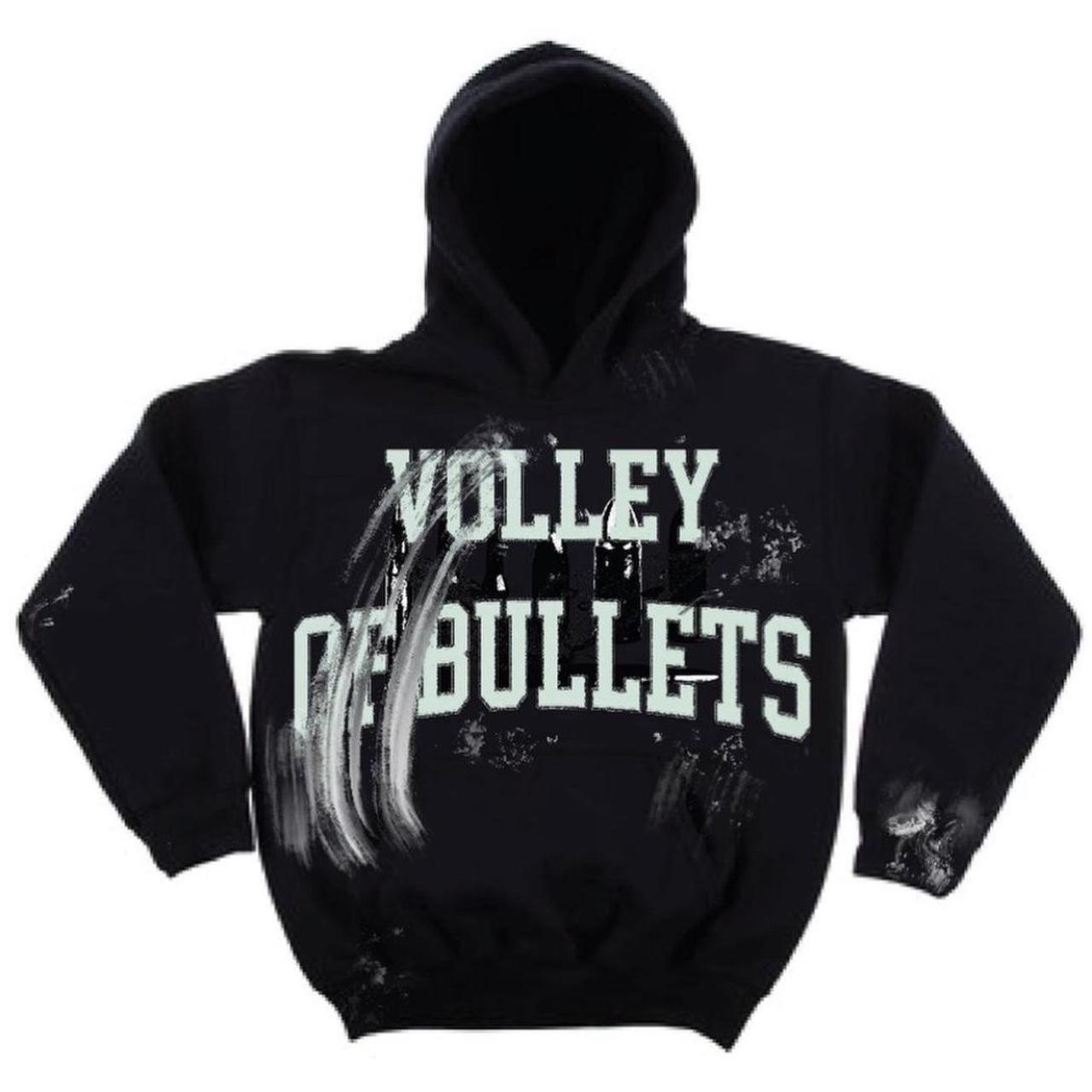 Sample When Guns Fly “Volley of Bullets” hoodie... - Depop