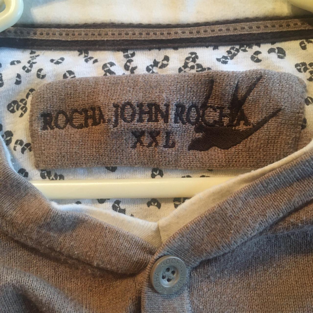 Men’s fab beige John rocha sweatshirt size xxl nwoti - Depop