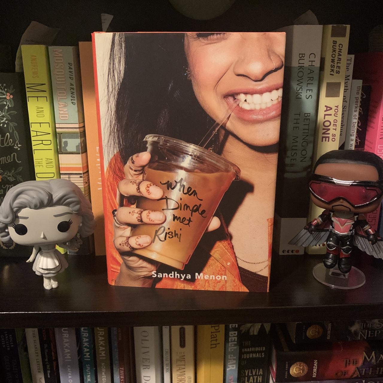 when dimple met rishi by sandhya menon -> hardcover,... - Depop