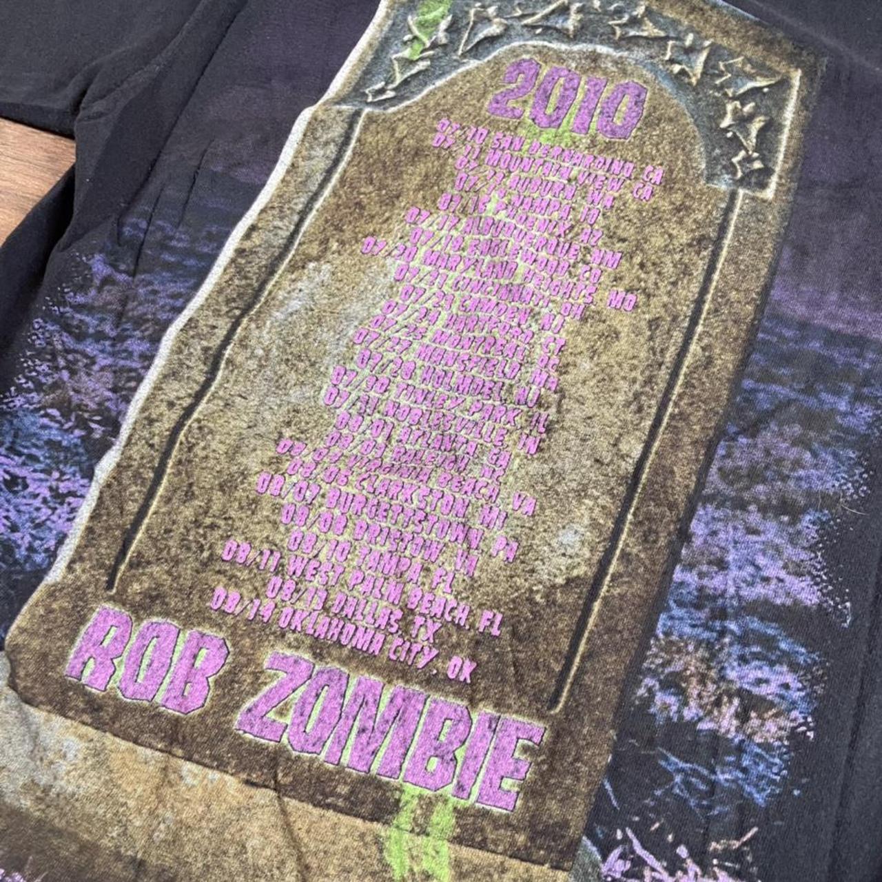 Men’s Medium Rob Zombie Superbeast Rising 2010 tour... - Depop