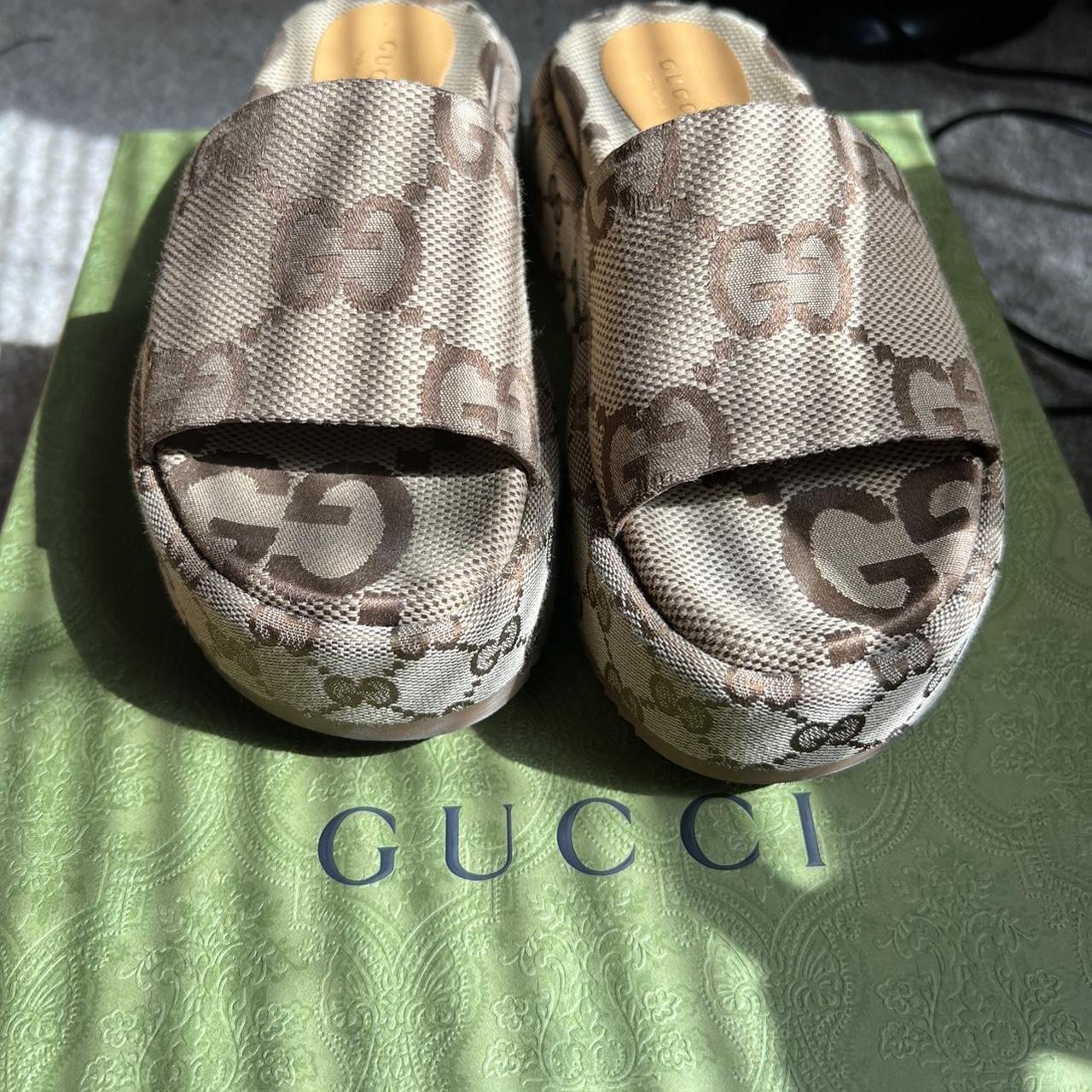 Gucci platform sandals originally priced at... - Depop