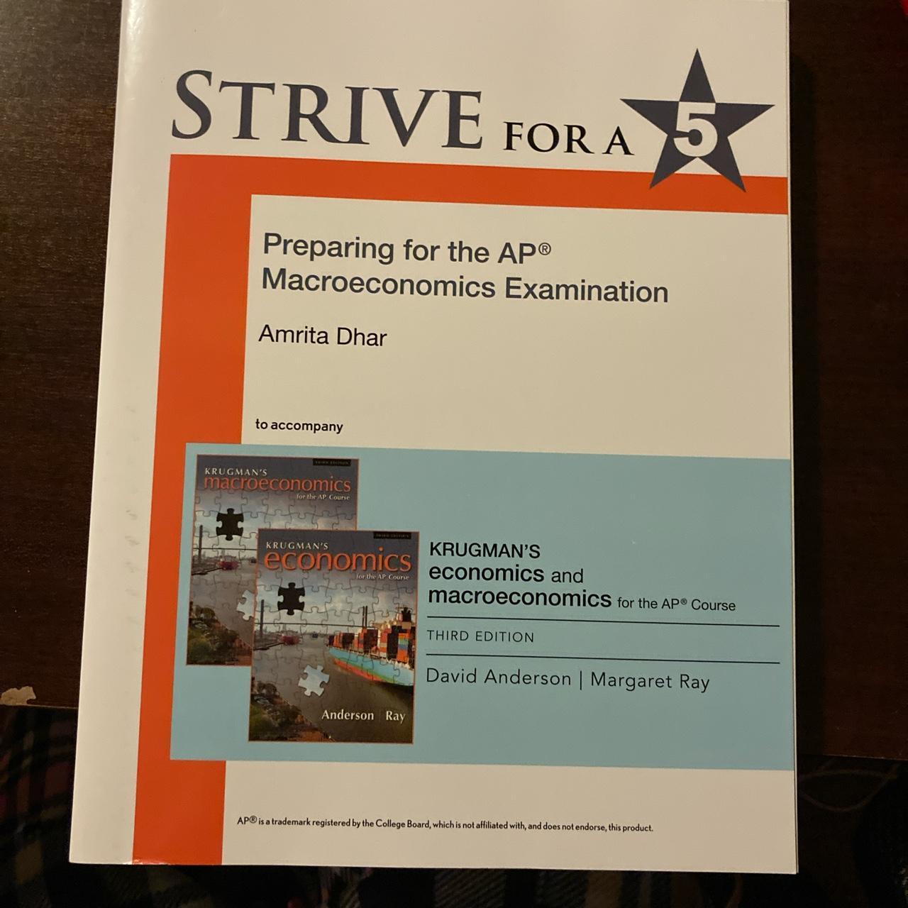 Strive for a five macro economics exam practice... - Depop
