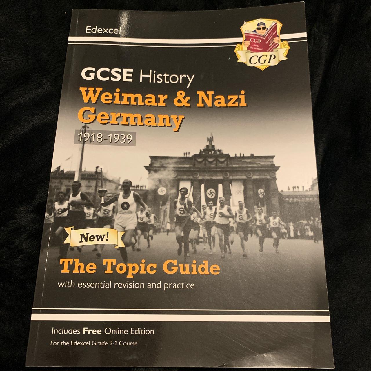 - CGP textbook for edexcel history- Weimar and Nazi... - Depop