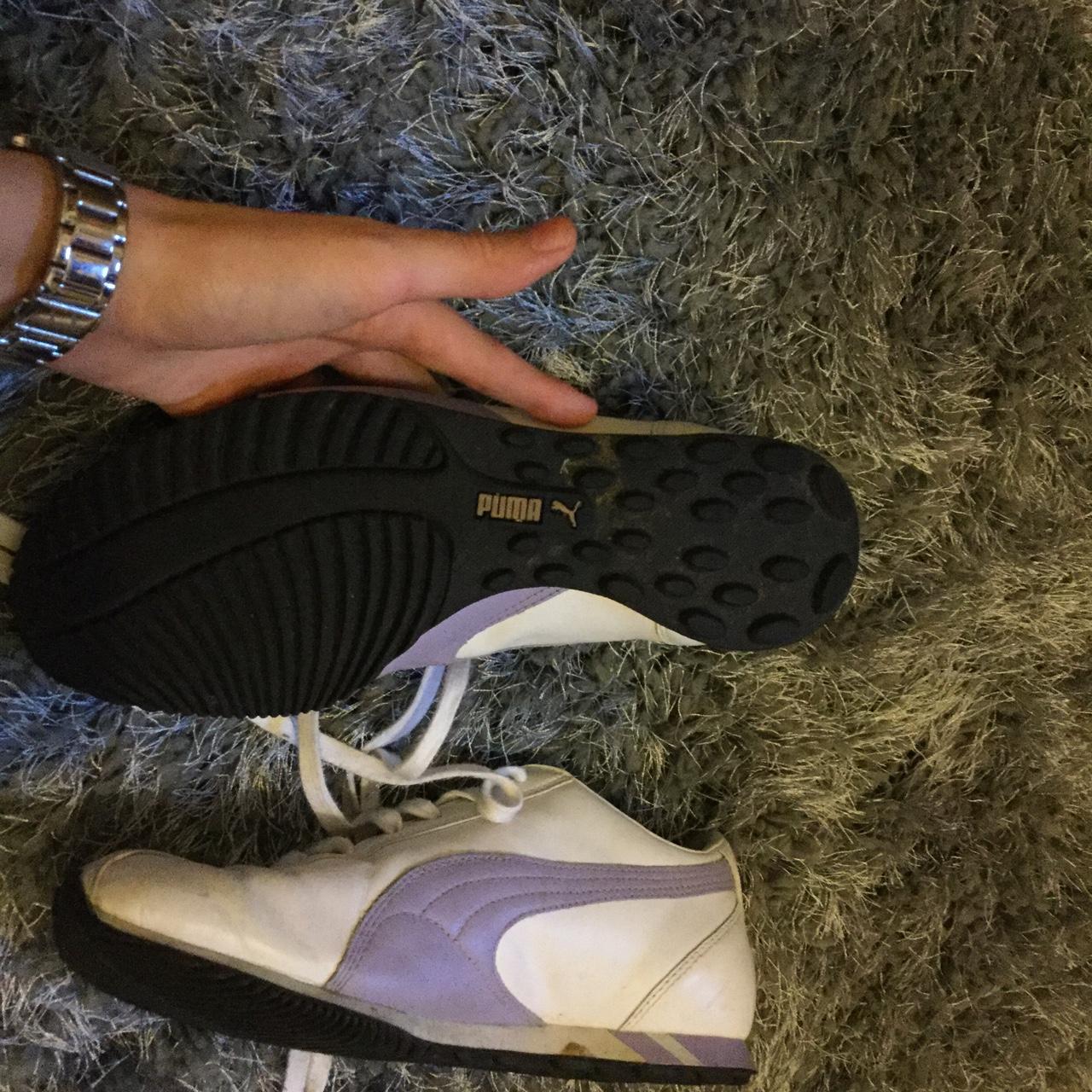 VINTAGE Puma sprint size 6uk. Well kept 7.5/10... - Depop