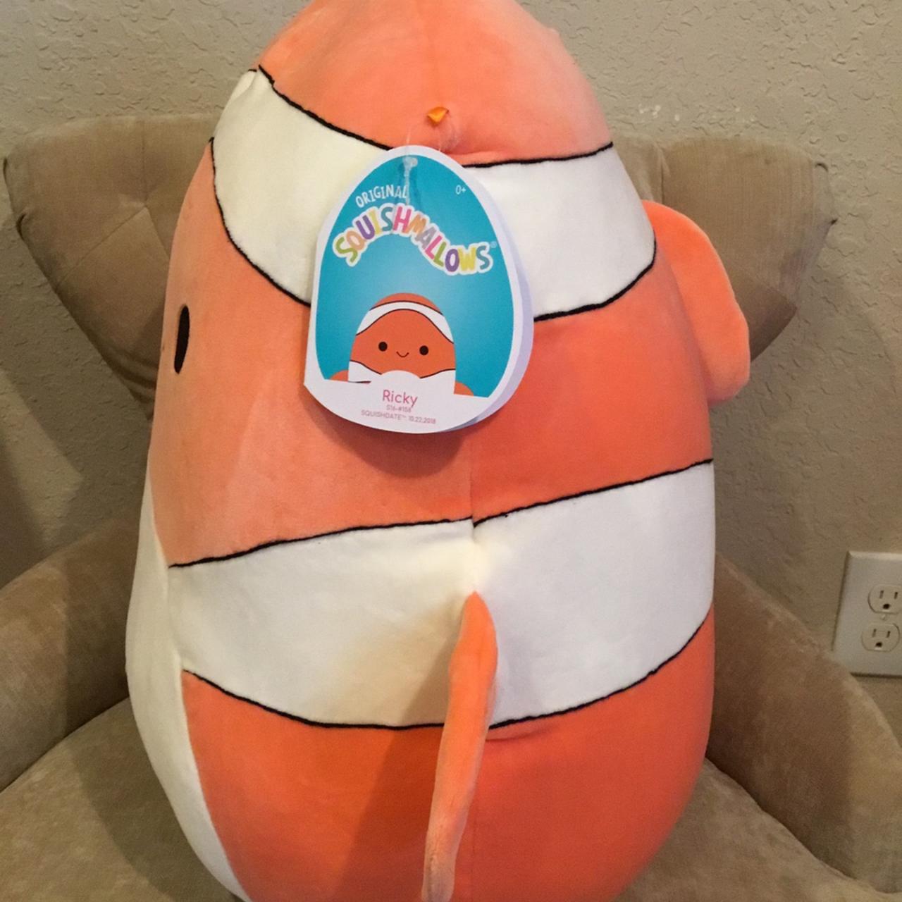 Squishmallow Ricky the Clownfish 16" Brand new with... - Depop