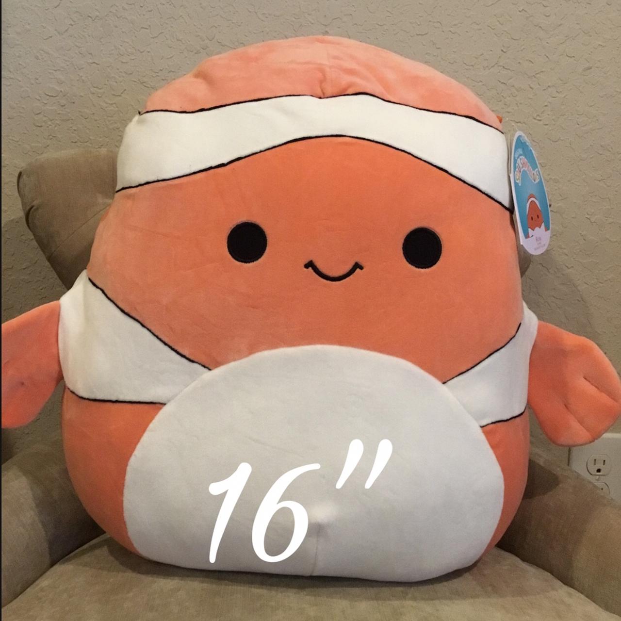 Squishmallow Ricky the Clownfish 16" Brand new with... - Depop
