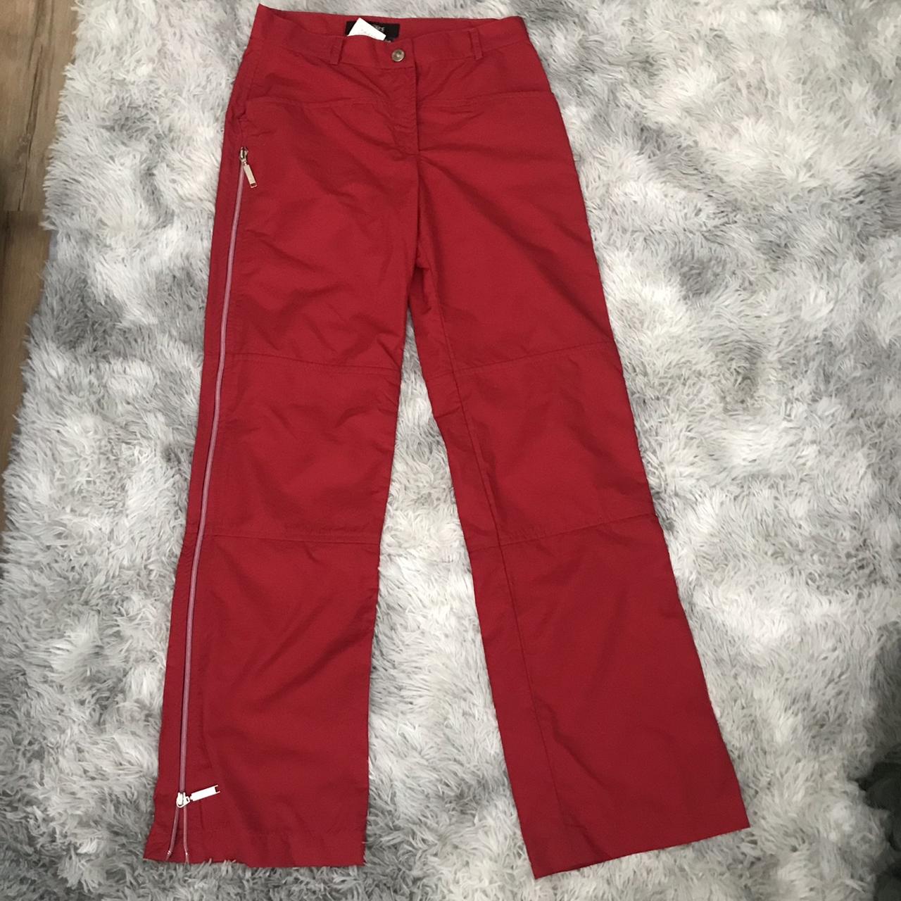 Versace Women's Red Jeans | Depop