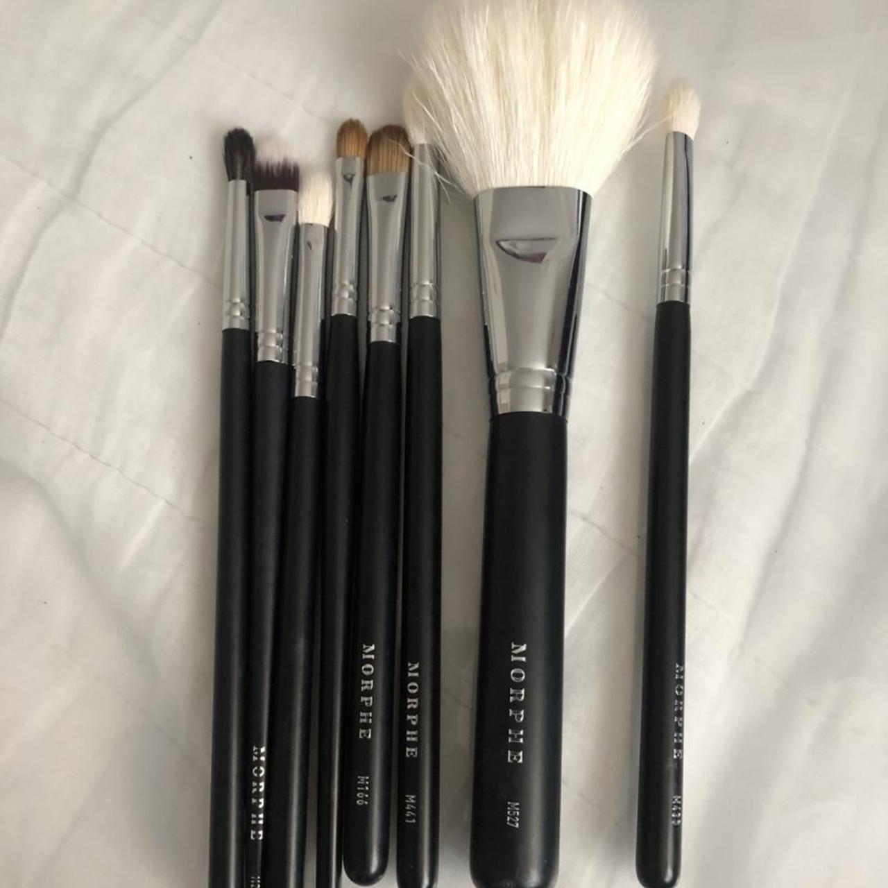 Morphe makeup brushes bundle James charles 8... - Depop
