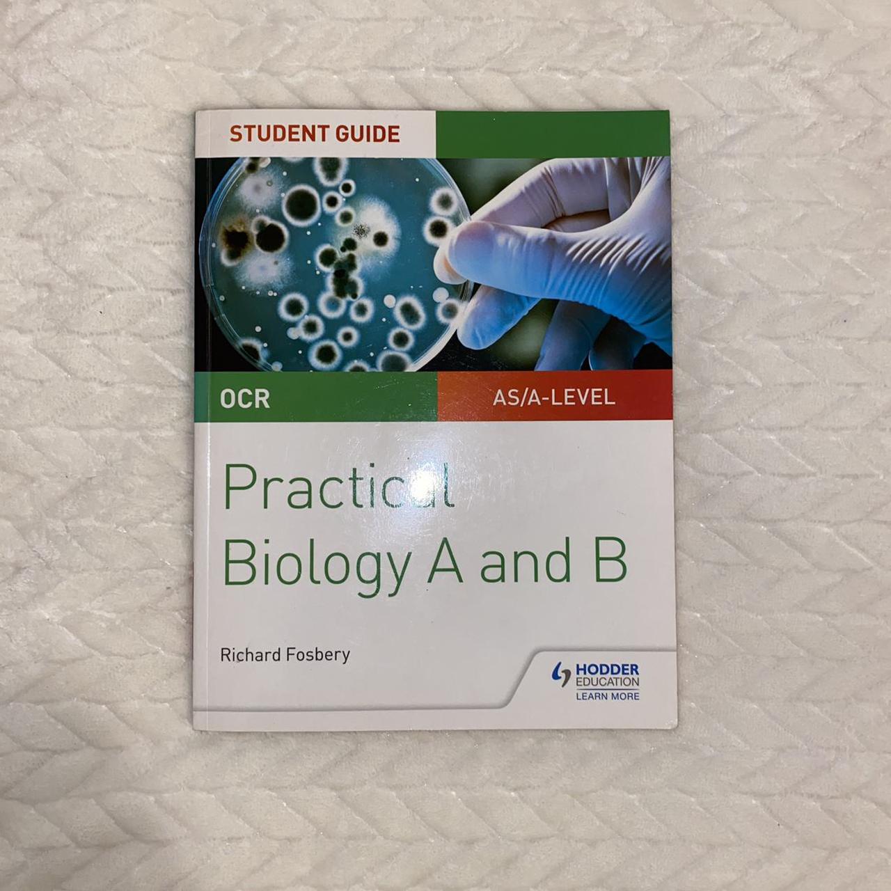 A LEVEL OCR A + B BIOLOGY Practical Book. Great for... | Depop