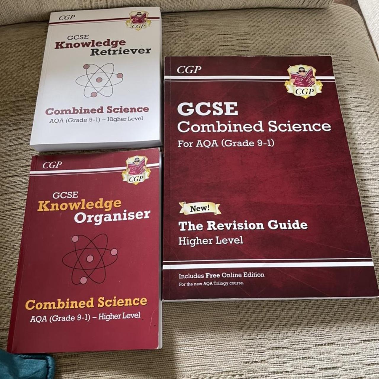 Gcse aqa combined science revision guides Can sell... - Depop