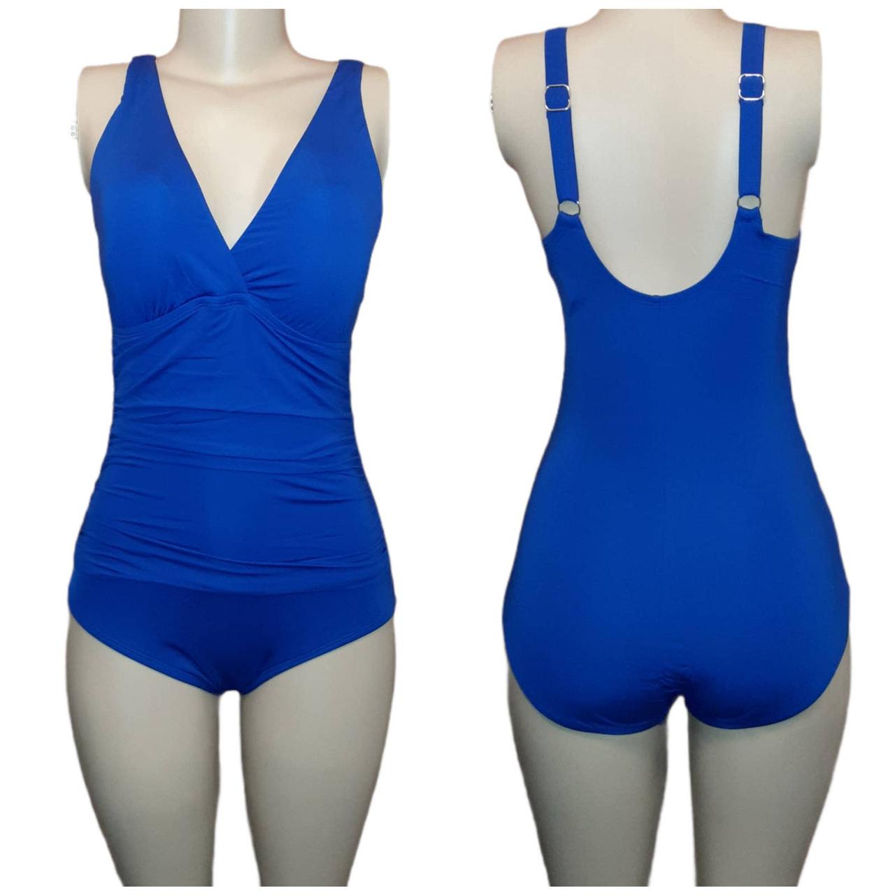 New Jantzen One Piece Swimsuit Slimming Shaped Cups Depop