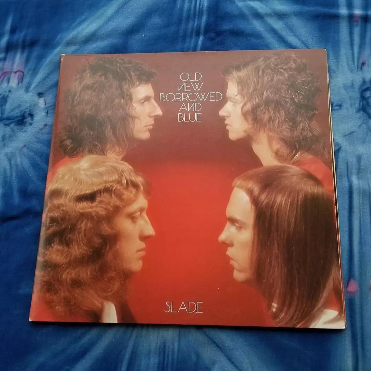 1974 Slade Band Old New Borrowed and Blue Vinyl... | Depop