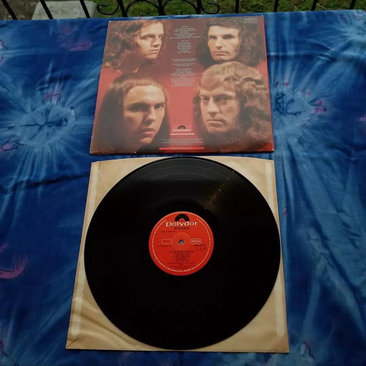 1974 Slade Band Old New Borrowed and Blue Vinyl... | Depop
