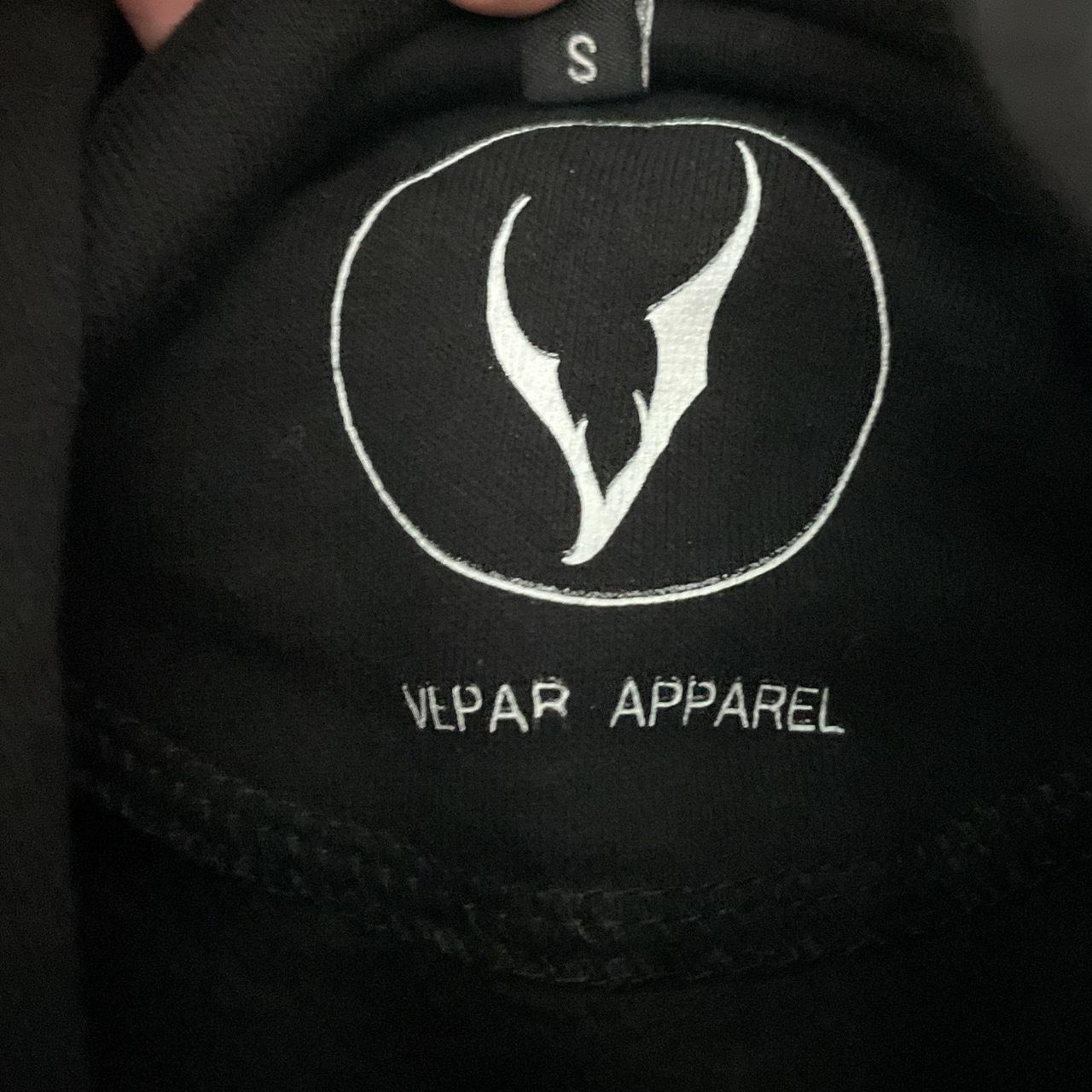 Vepar apparel Covid-19 demon girl hoodie size small... - Depop